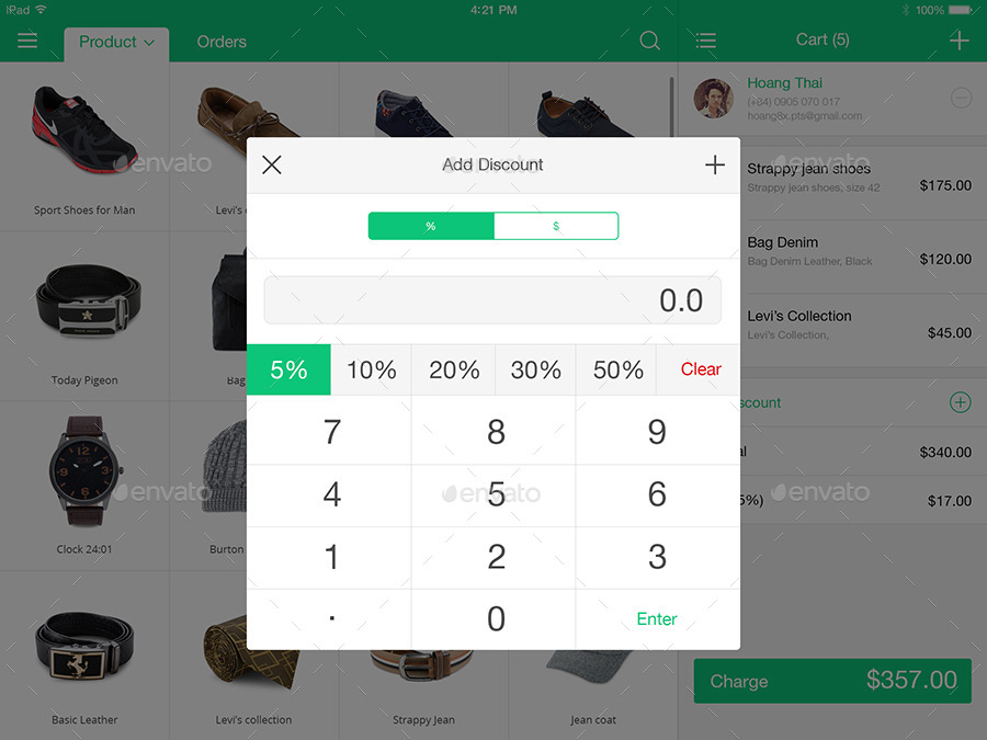 EasyPOS Touch Retails UI Graphic Assets, Web Elements | GraphicRiver